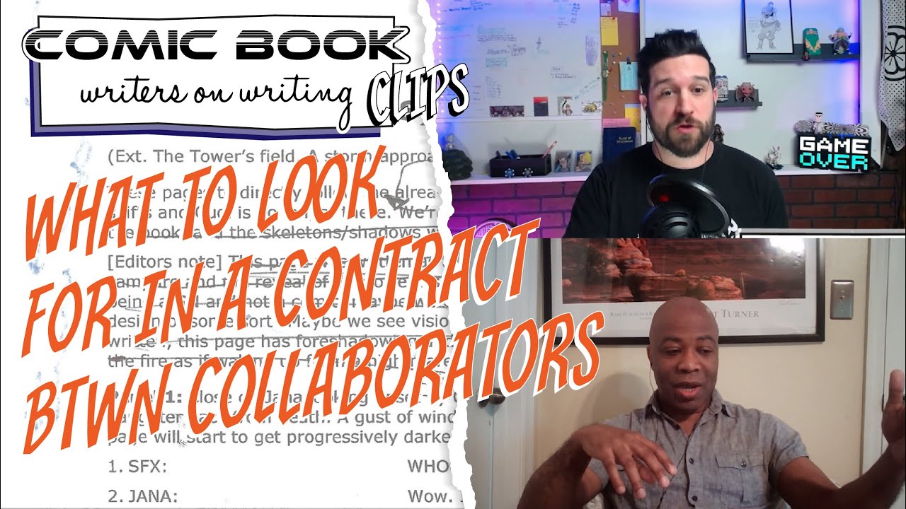 Comic Book Contracts: Collaborative Agreements - YouTube