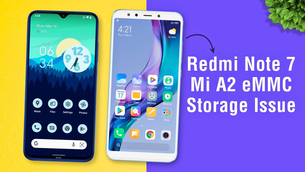 Redmi Note 7 & Mi A2 eMMC Storage Issue | Stuck on Boot Logo | Phone ...
