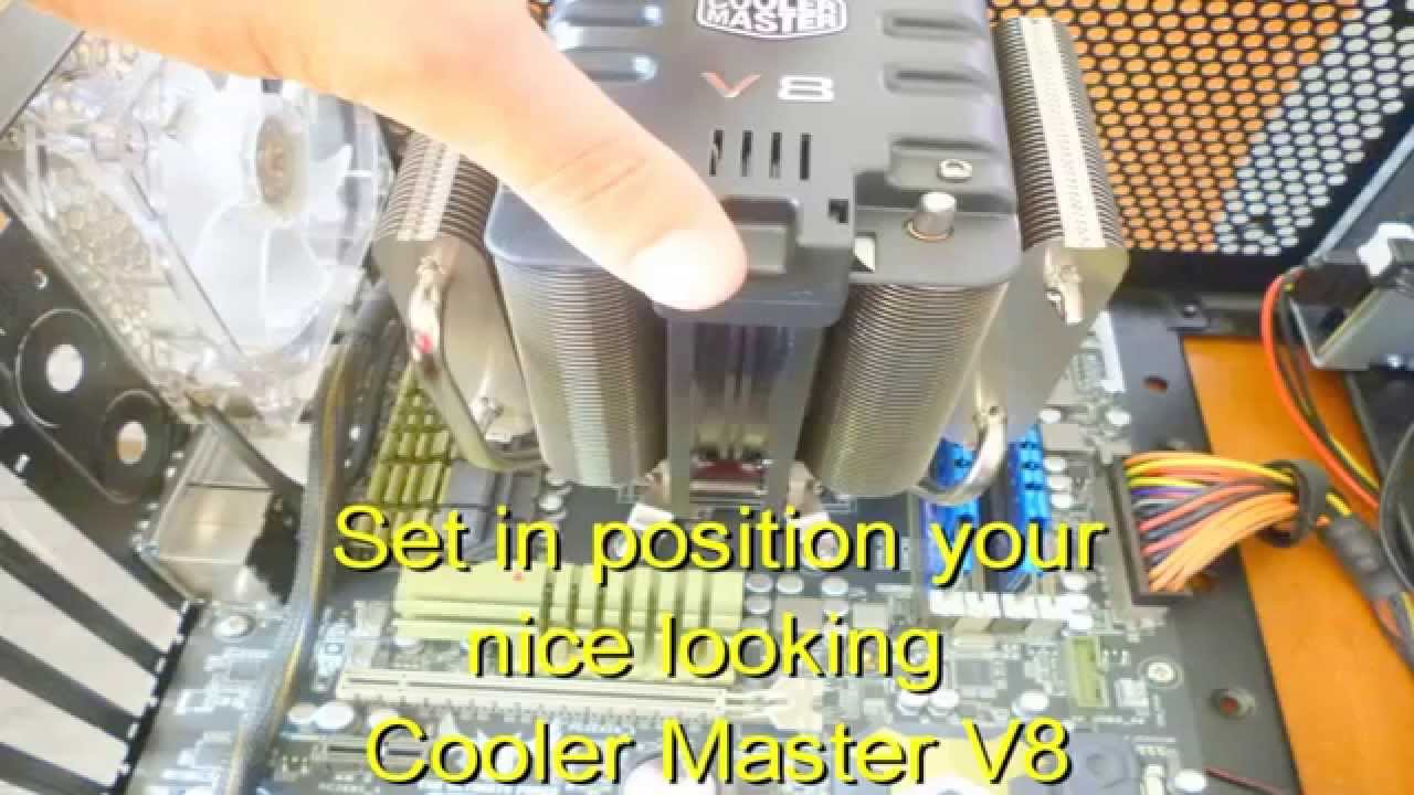 Cooler Master V8 Installation - YouTube