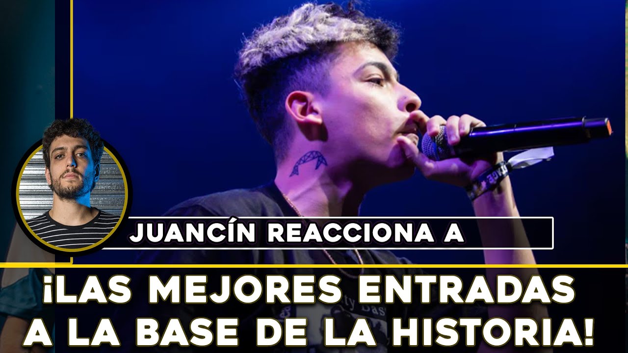 ¡JUANCÍN REACCIONA a LAS MEJORES ENTRADAS A LA BASE! - YouTube