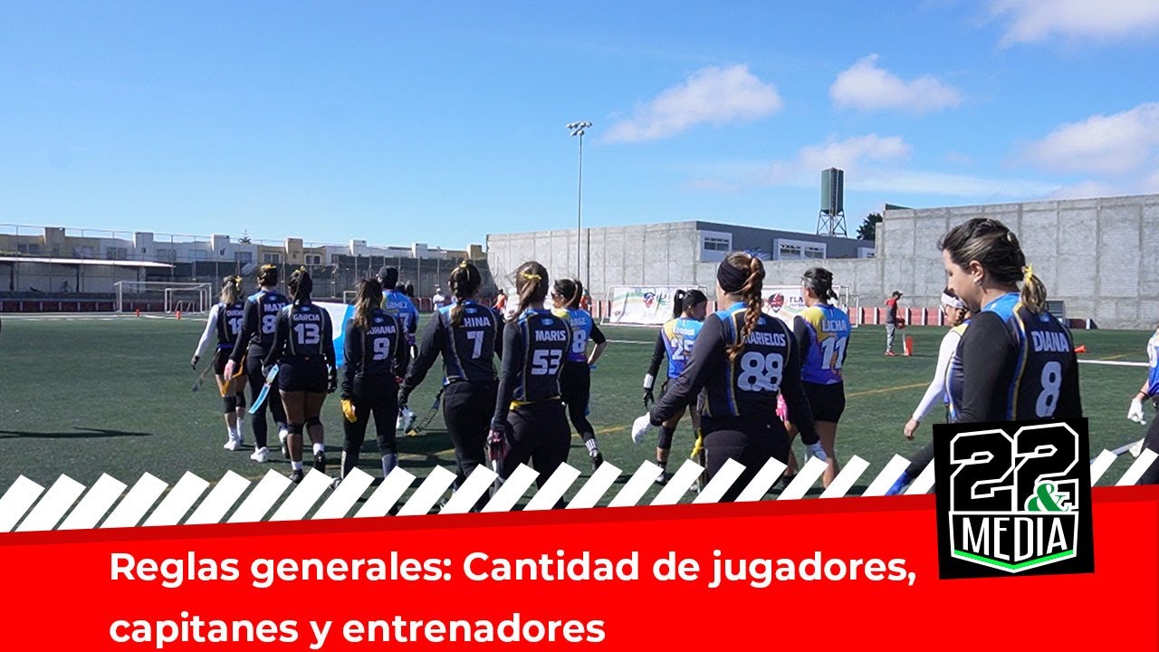 Flag Football 🏈 Cantidad de jugadores y entrenadores en el Tocho ...