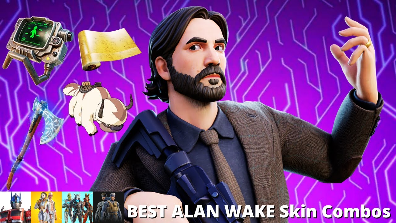 Best ALAN WAKE Skin Combos For CHAPTER 5 - YouTube