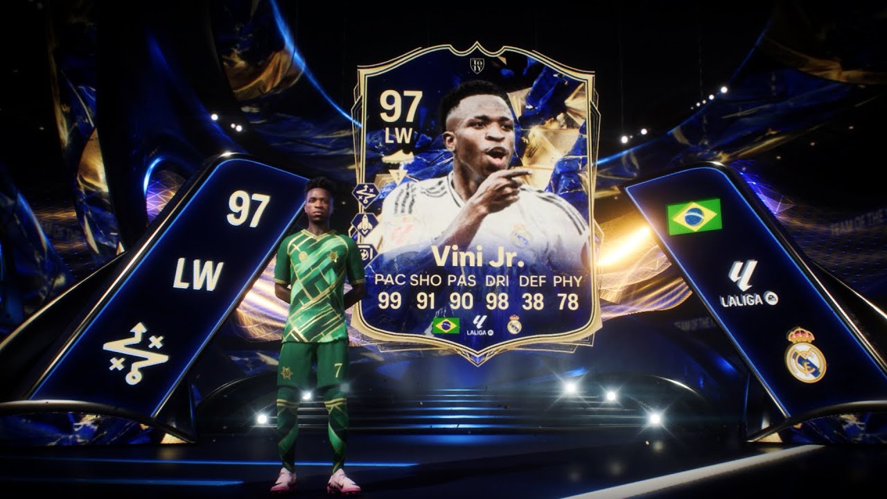 WE PACKED TOTY VINI JR #fc25 #toty #vinijr - YouTube