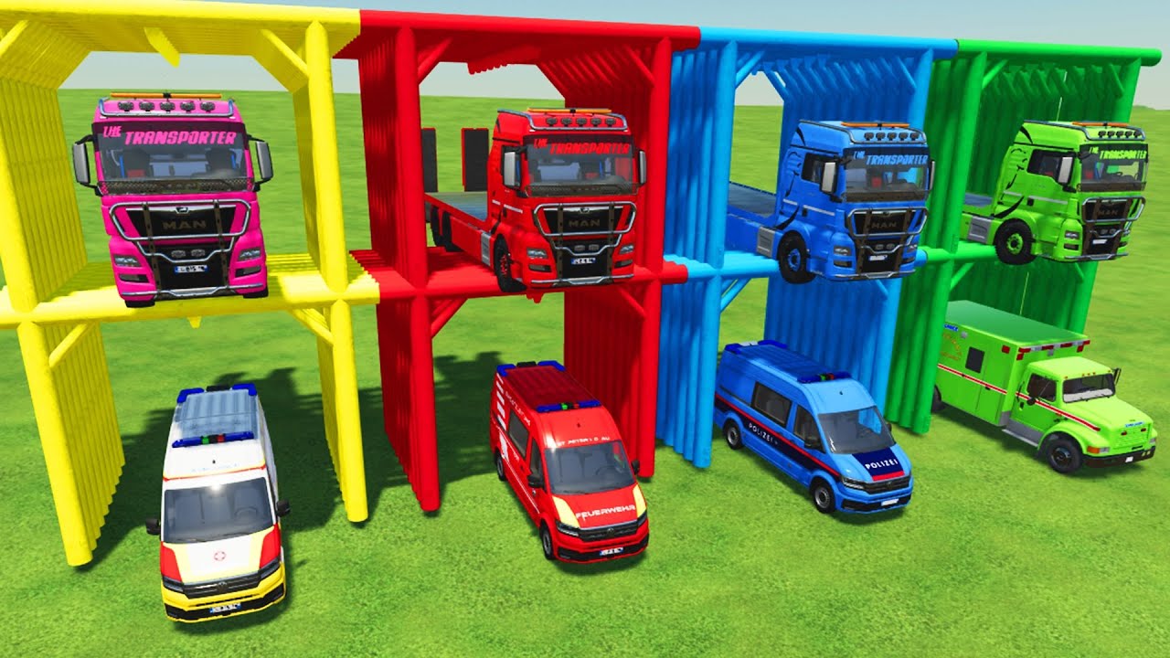 TRANSPORTING VOLKSWAGEN CRAFTER VAN ALL DEPARTMENT WITH MAN TRUCKS ...