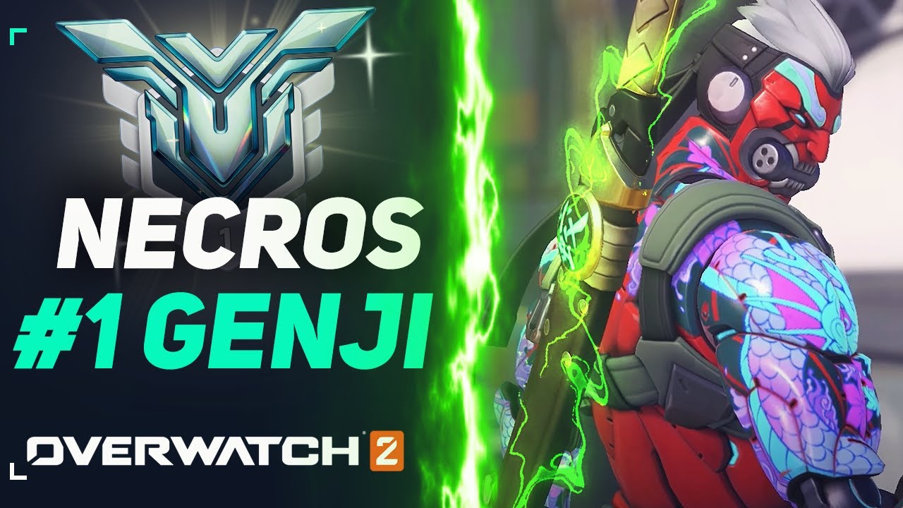 #1 GENJI "NECROS" FASTEST GENJI IN OVERWATCH 2 - YouTube