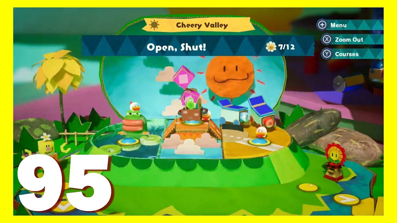 PLAYTHROUGH #95 OF YOSHI'S CRAFTED WORLD | OPEN, SHUT: PERFECT!!! - YouTube
