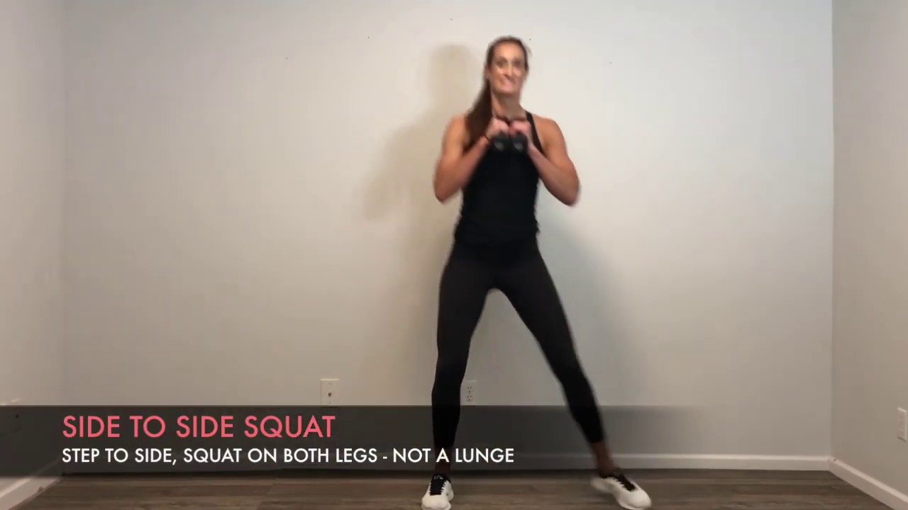 SIDE TO SIDE SQUAT - YouTube
