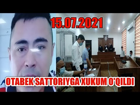 OTABEK SATORIYGA XUKUM UQILDI BU DAXSHAT 😱😱😱