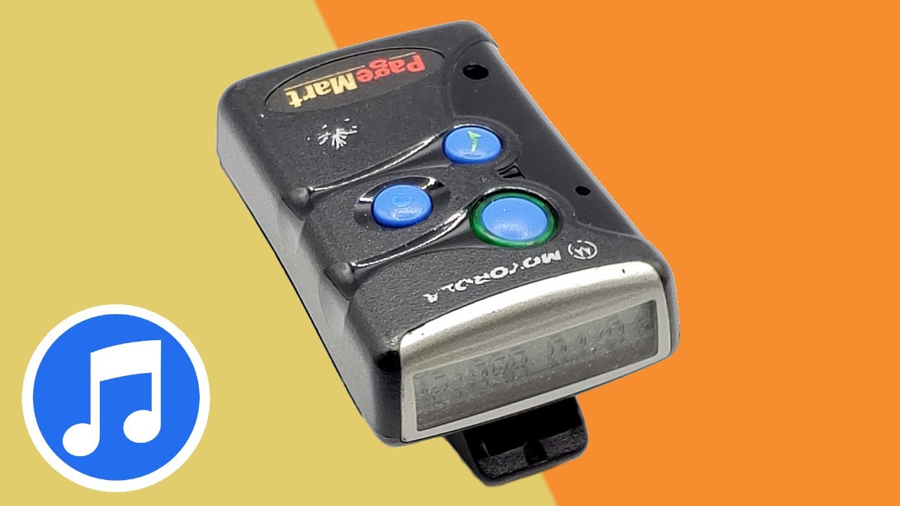 Old School Motorola Pager Sound Test 📟 - YouTube