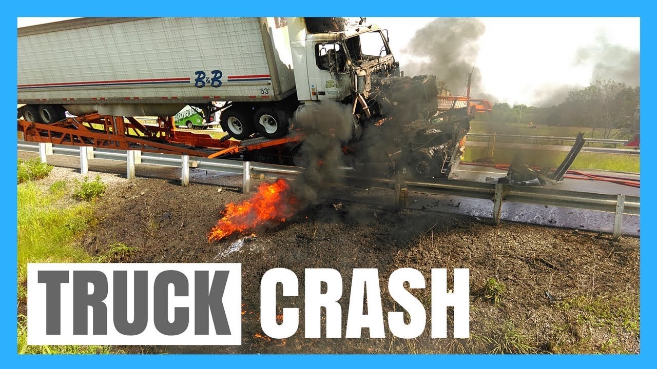 Extreme Truck Crash Compilation, Crazy Truck Drivers - YouTube