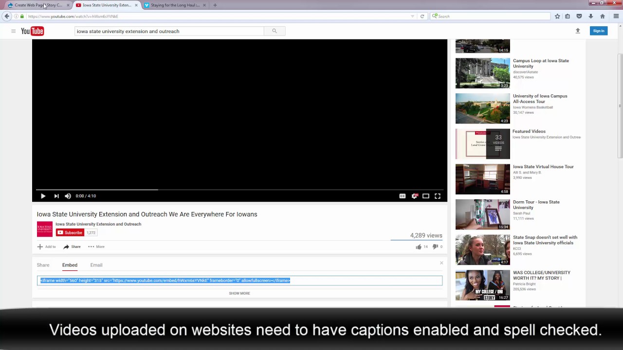 Drupal 6 Embed A Video Youtube