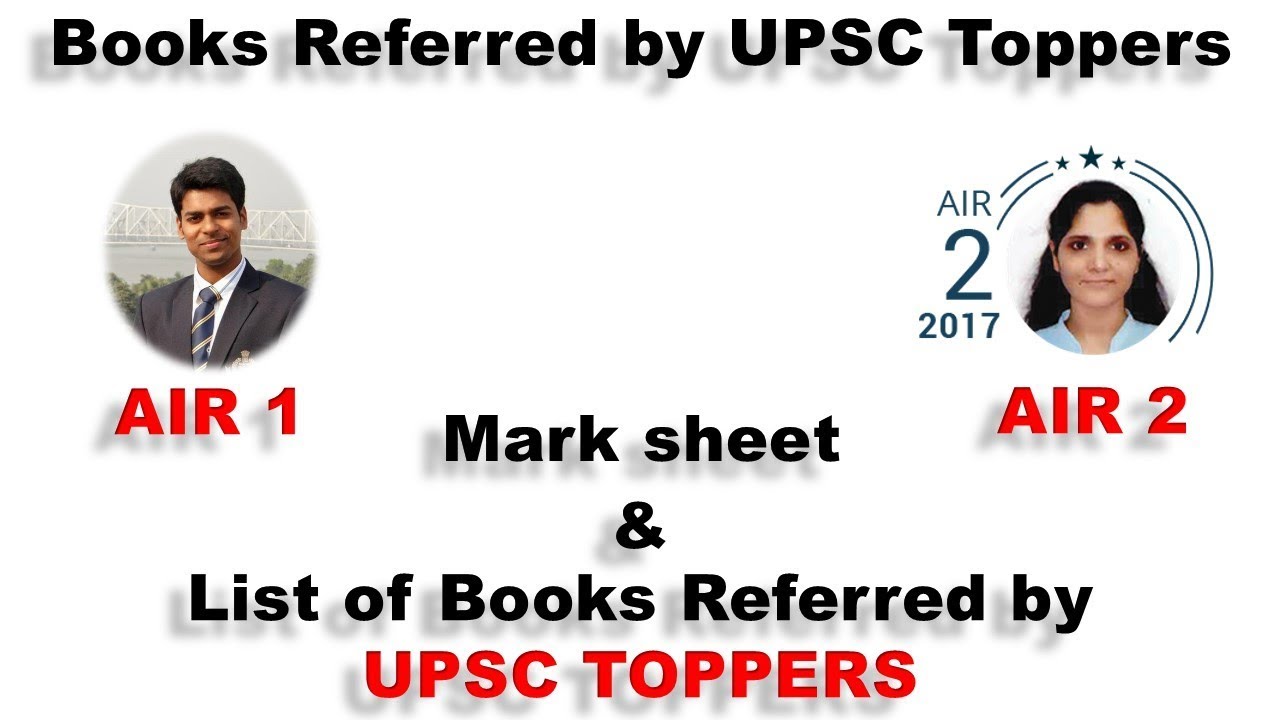 UPSC Booklist and Resources by Toppers for UPSC CSE Preparation ...