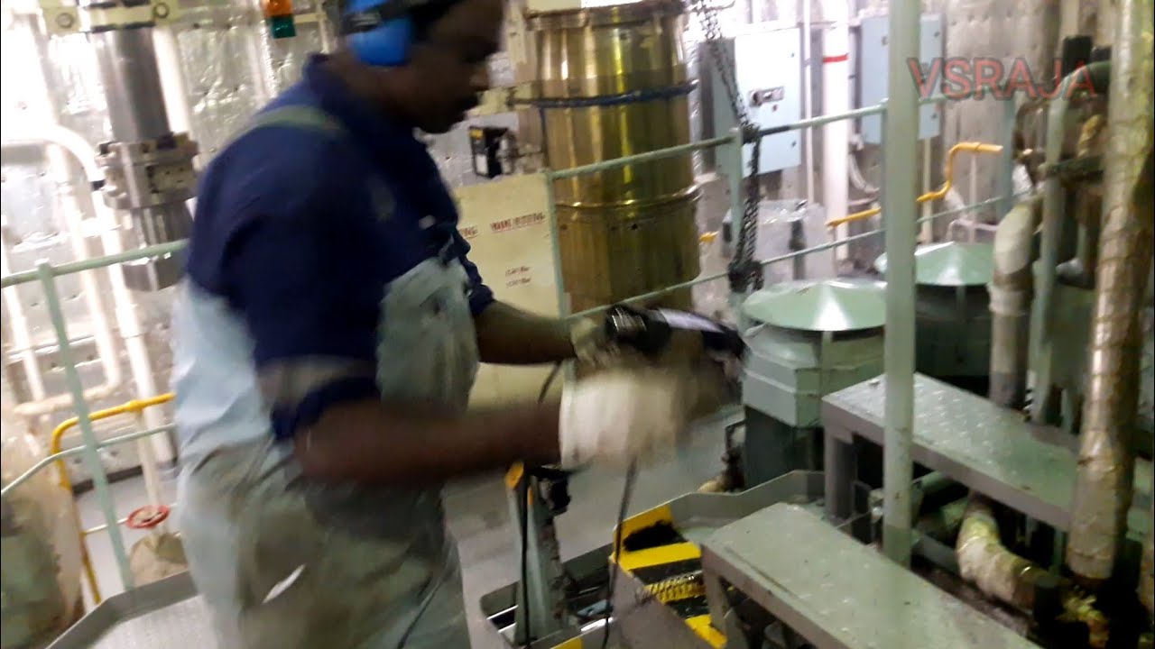 MAN B&W ME ENGINE PERFORMANCE TAKEN - YouTube