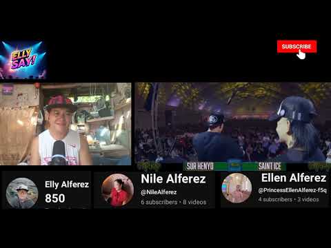 Elly Say - Sur Henyo vs Saint Ice / fliptop (Reaction Video)