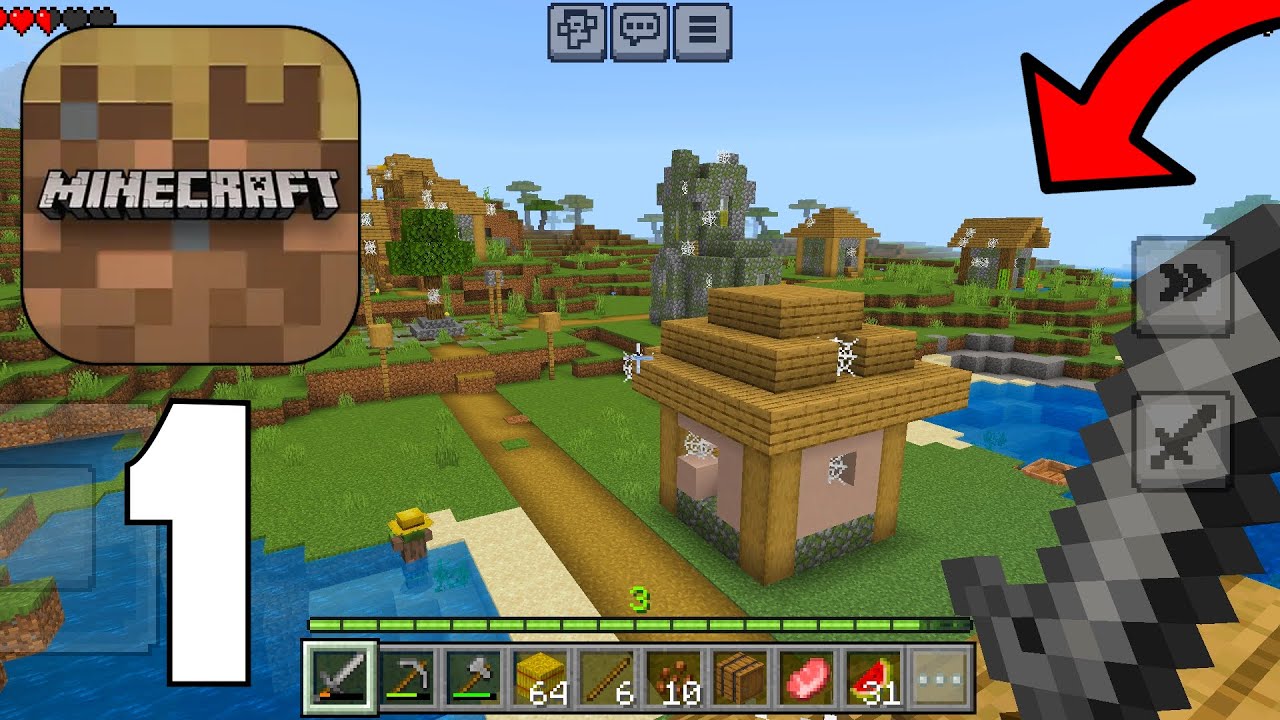 Minecraft Trial - 2024 Survival Gameplay Part 1 - VILLAGE EXPLORING ...