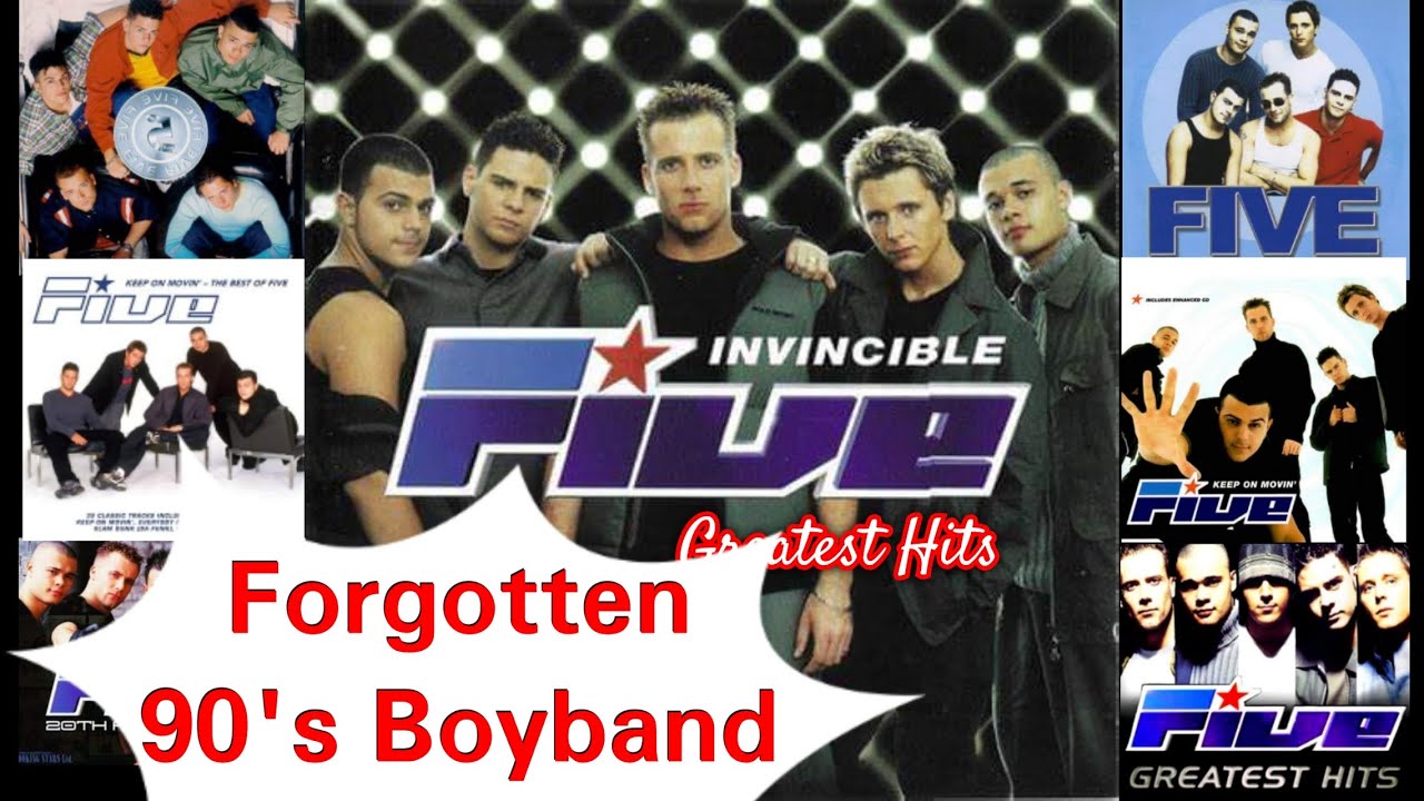 FORGOTTEN 90'S BOY BAND | FIVE | FIVE BOY BAND GREATEST HIT SONGS ...