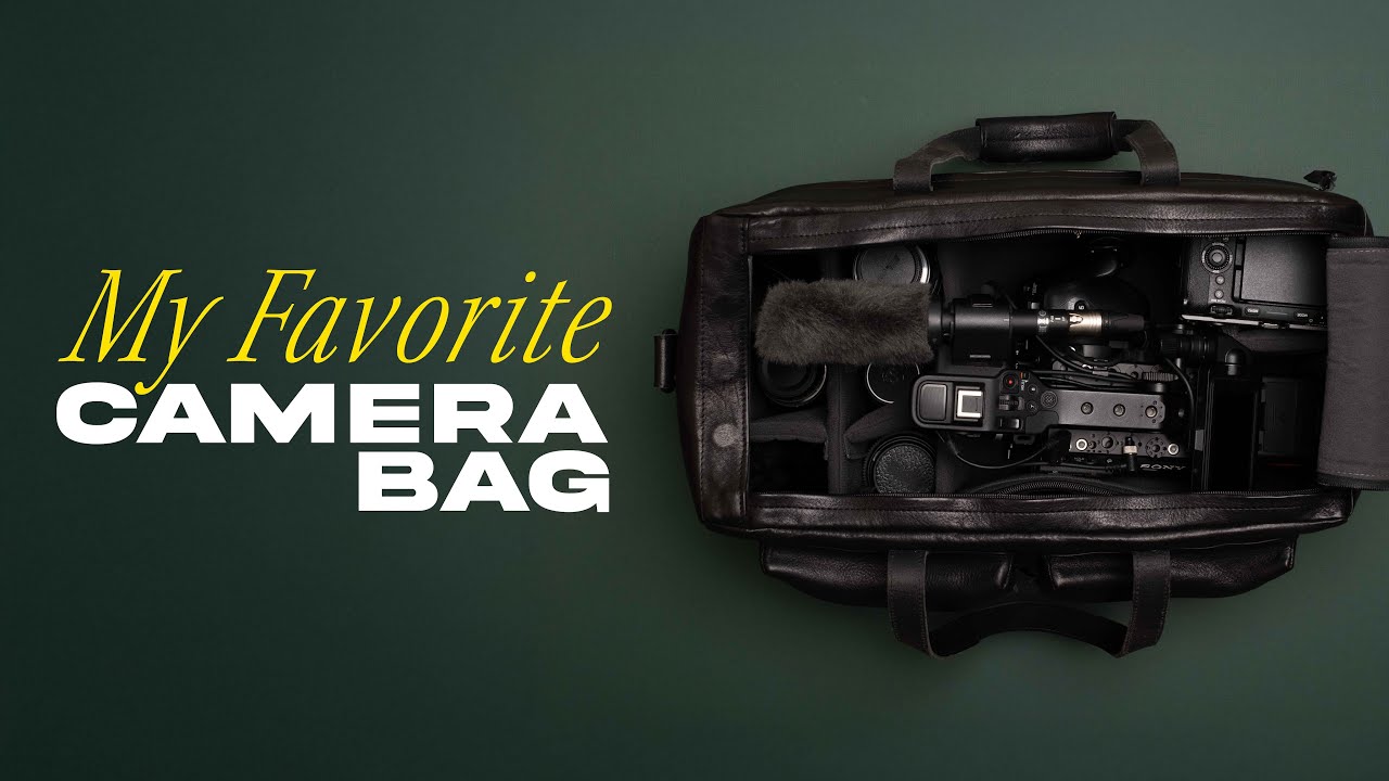 The BEST camera bag I've ever had! - YouTube