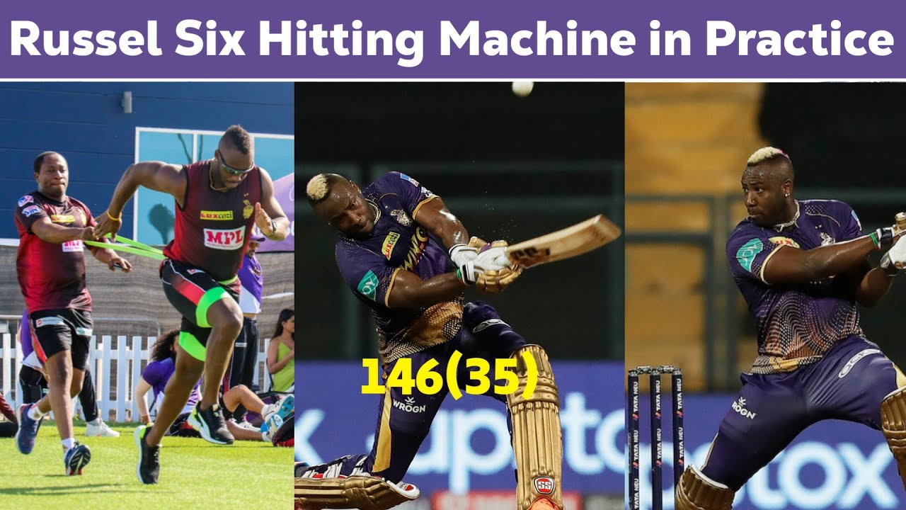 Aandre Russel hitting big sixes during practice session #ipl #ipl2023 ...