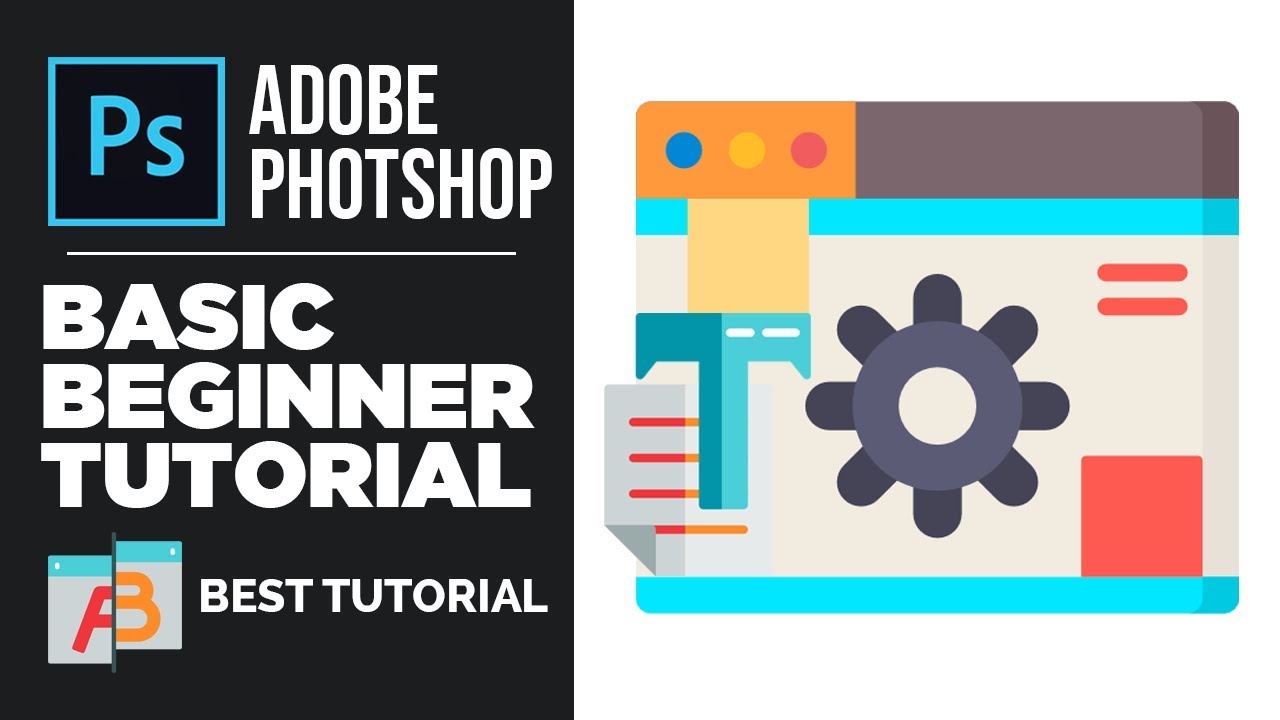 Photoshop CC Basic Beginner Tutorial | ProBrad Designs - YouTube