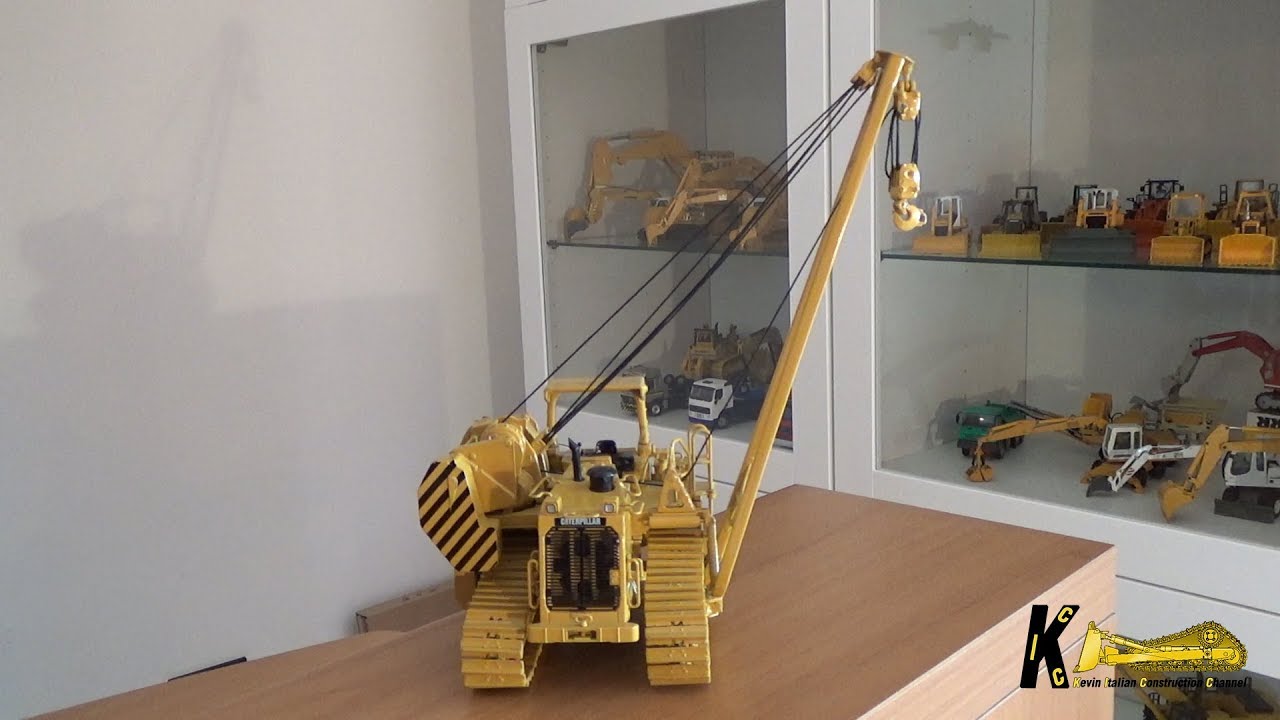 Cat 587T 1:48 Sideboom CCM Model Review - YouTube