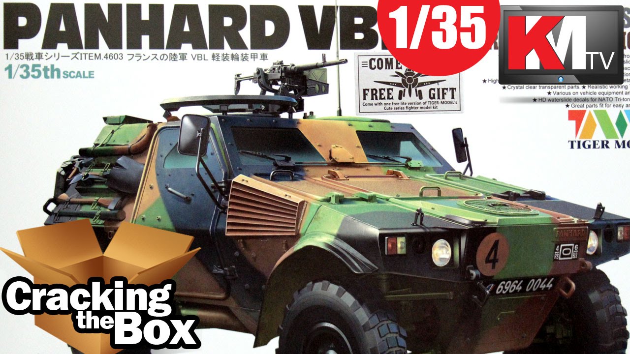 Unboxing the Panhard VBL by Newcomer Tiger Models (1/35) - YouTube