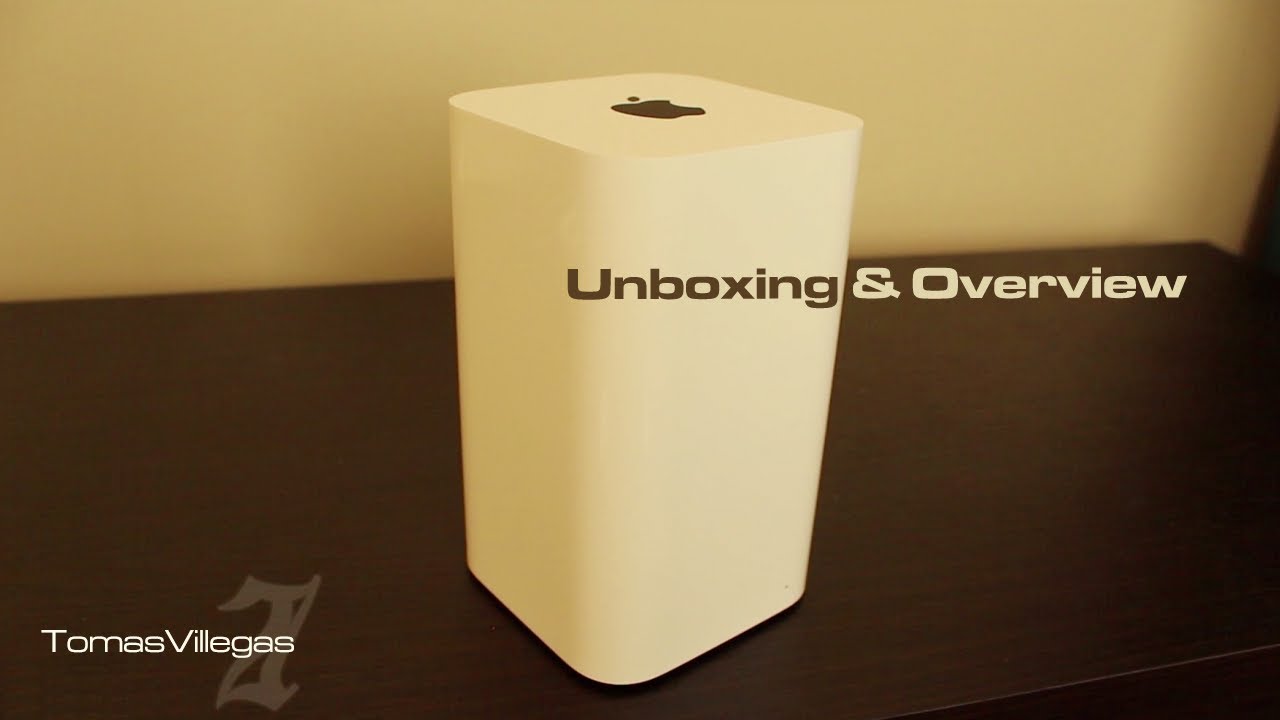 Apple AirPort Extreme (802.11ac) - Unboxing and Overview - YouTube