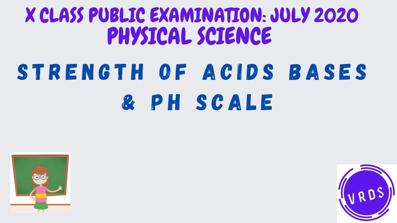 Important Question Acids and Bases: X class Physical science - YouTube