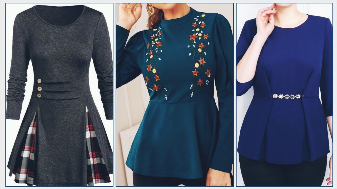 very stylish TOP design for girls and women collection 👗 - YouTube