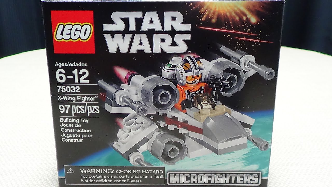 LEGO Star Wars Microfighters X-WING FIGHTER: EmGo Builds Stuff - YouTube