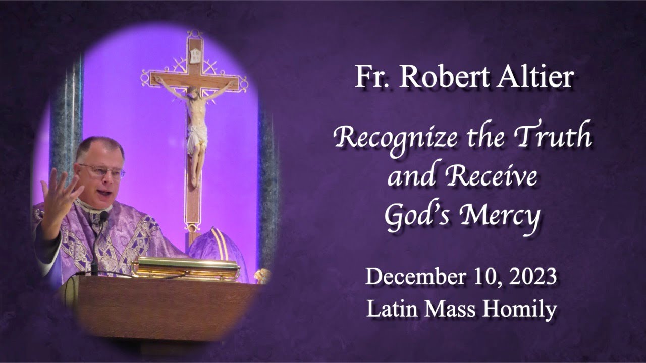 Recognize The Truth And The Mercy Of God - YouTube