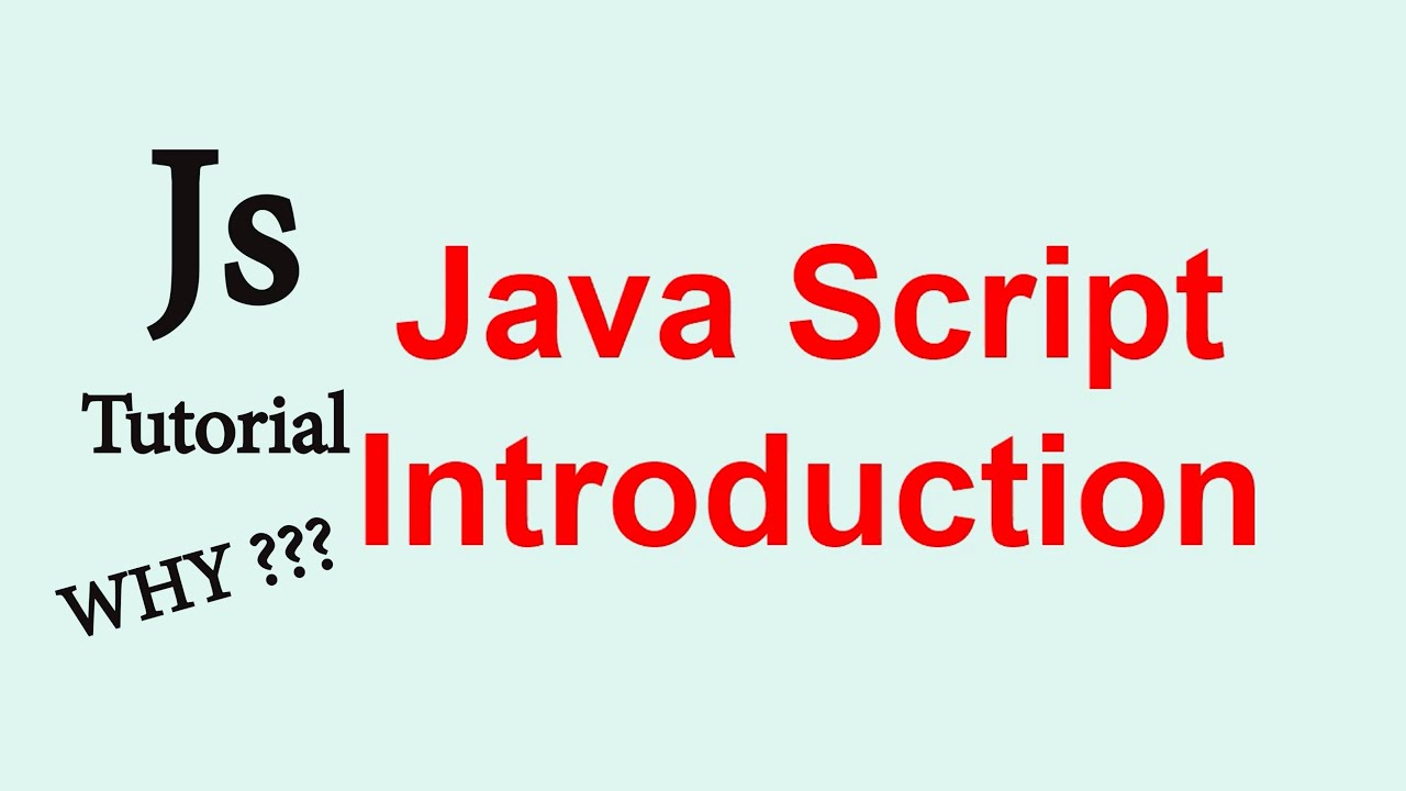Javascript Introduction Tutorial In Hindi For Beginners Youtube
