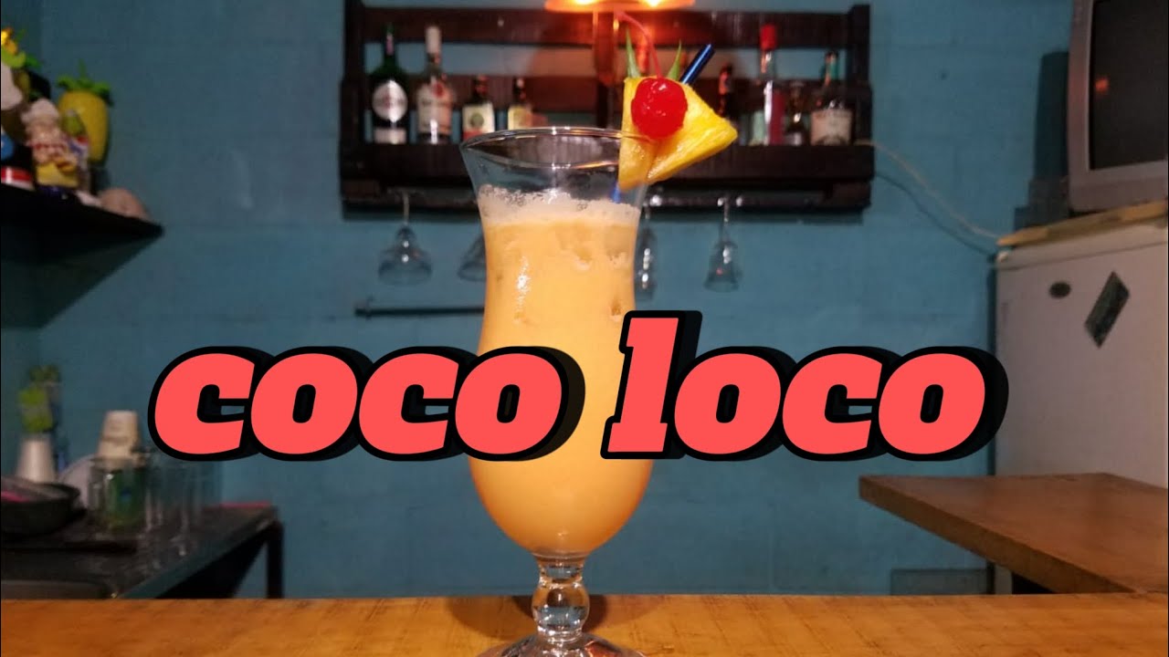 coco loco #drink #cocteles #cocktail #bar #cocteleria #coctelera # ...