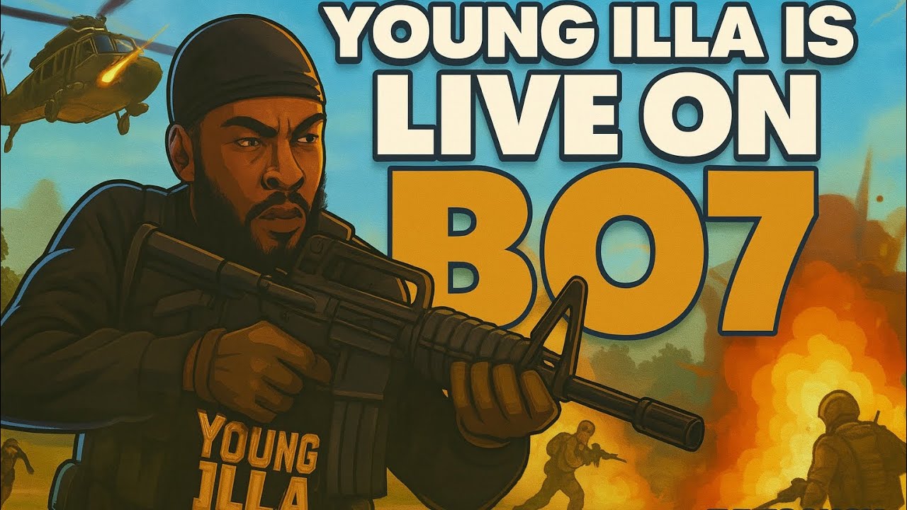 🟩 🔥YOUNG ILLA IS LIVE🔥🟩#1 ENTERTAINER!🟩BO7!🟩 🟩BEST LOADOUTS! 🟩 #fyp # ...