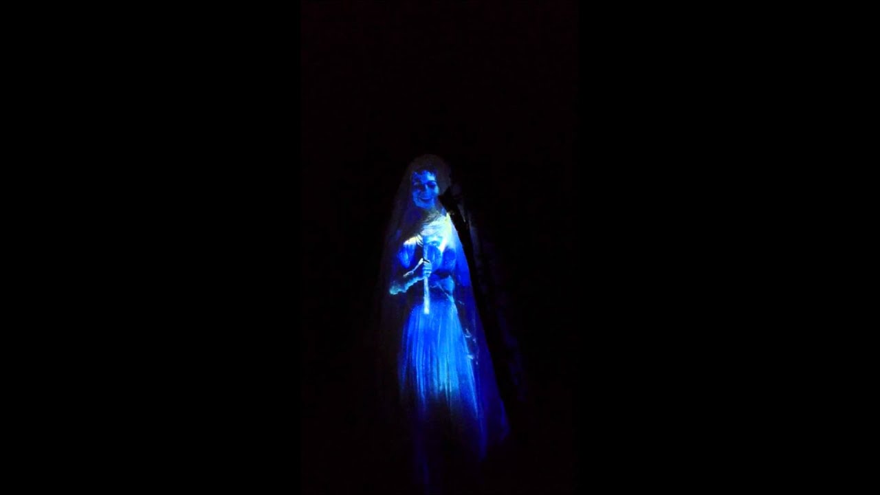 Ghost Bride at Disney's Haunted Mansion - YouTube