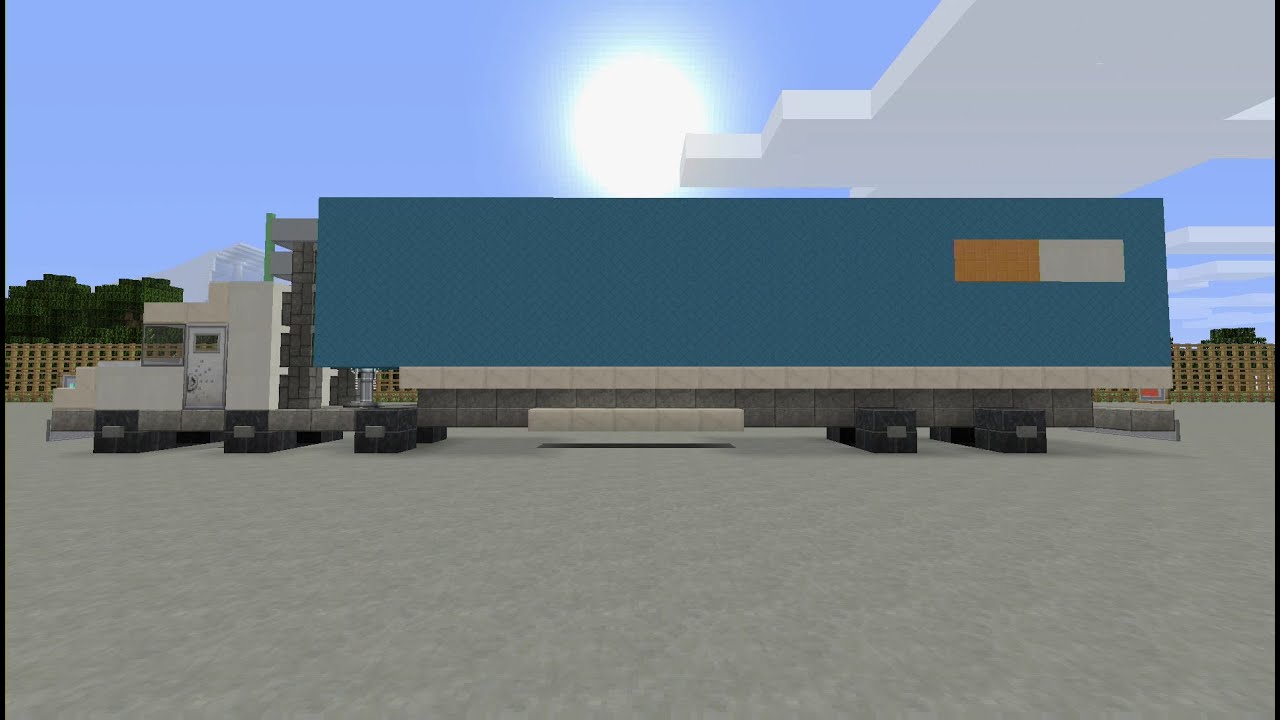 Minecraft - Lorry tutorial - YouTube