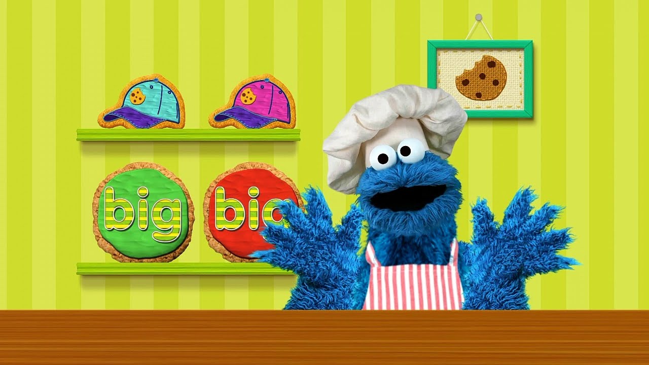 Sesame Street : Alphabet Kitchen Of Cookie Monster and Elmo || 53 - YouTube