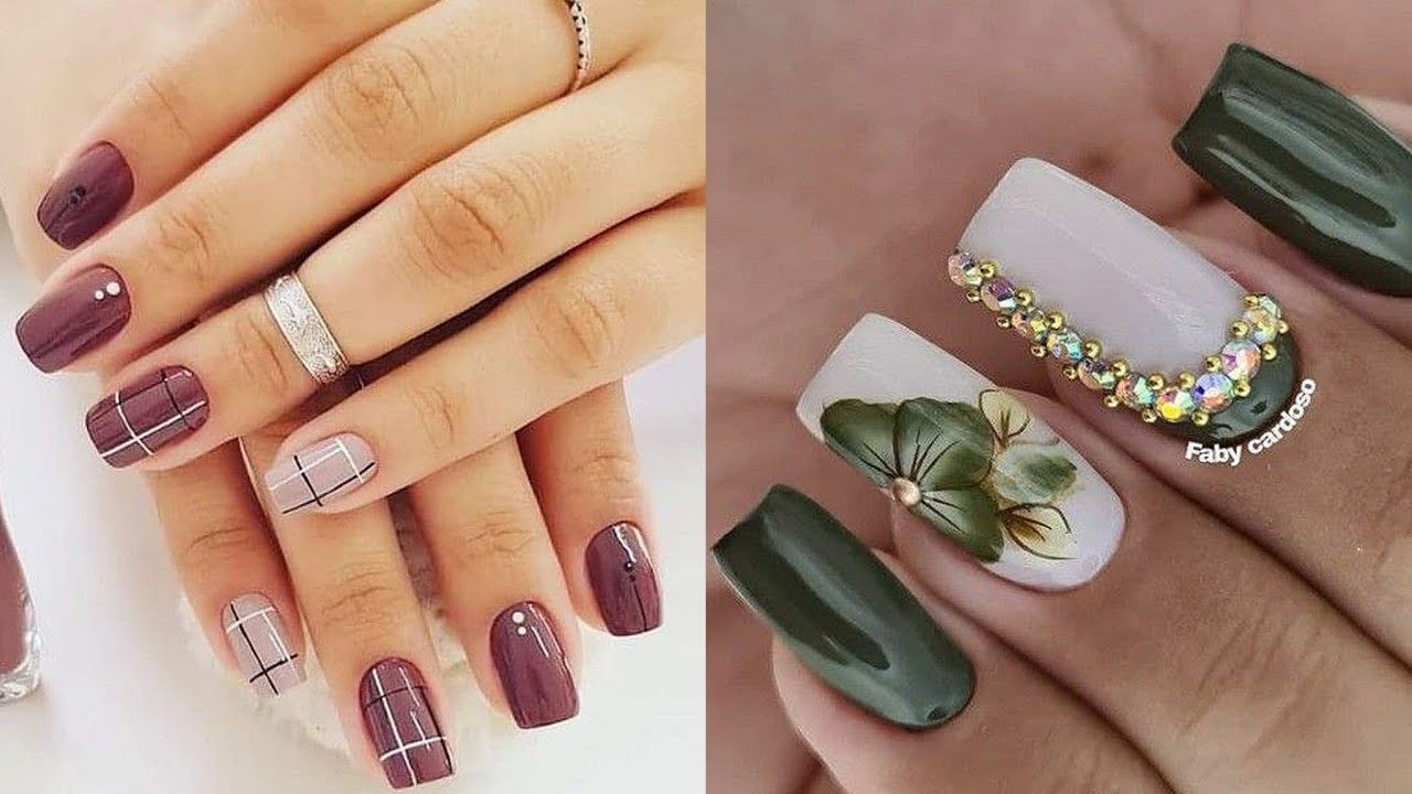 Modern Nail Polish Designs Nail Compilation Unique Nail Polish - YouTube