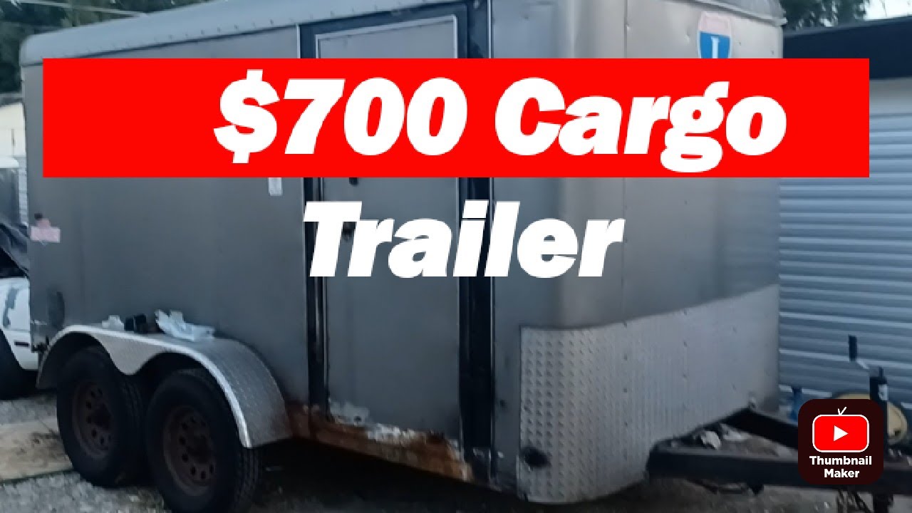 $700 Enclosed Trailer Build - YouTube