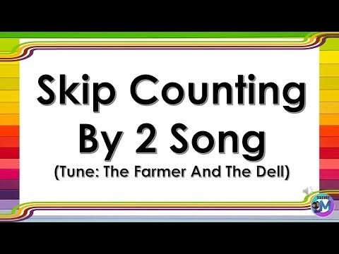 Skip Counting By 2 Song #mathematics #multiplication #skipcounting ...