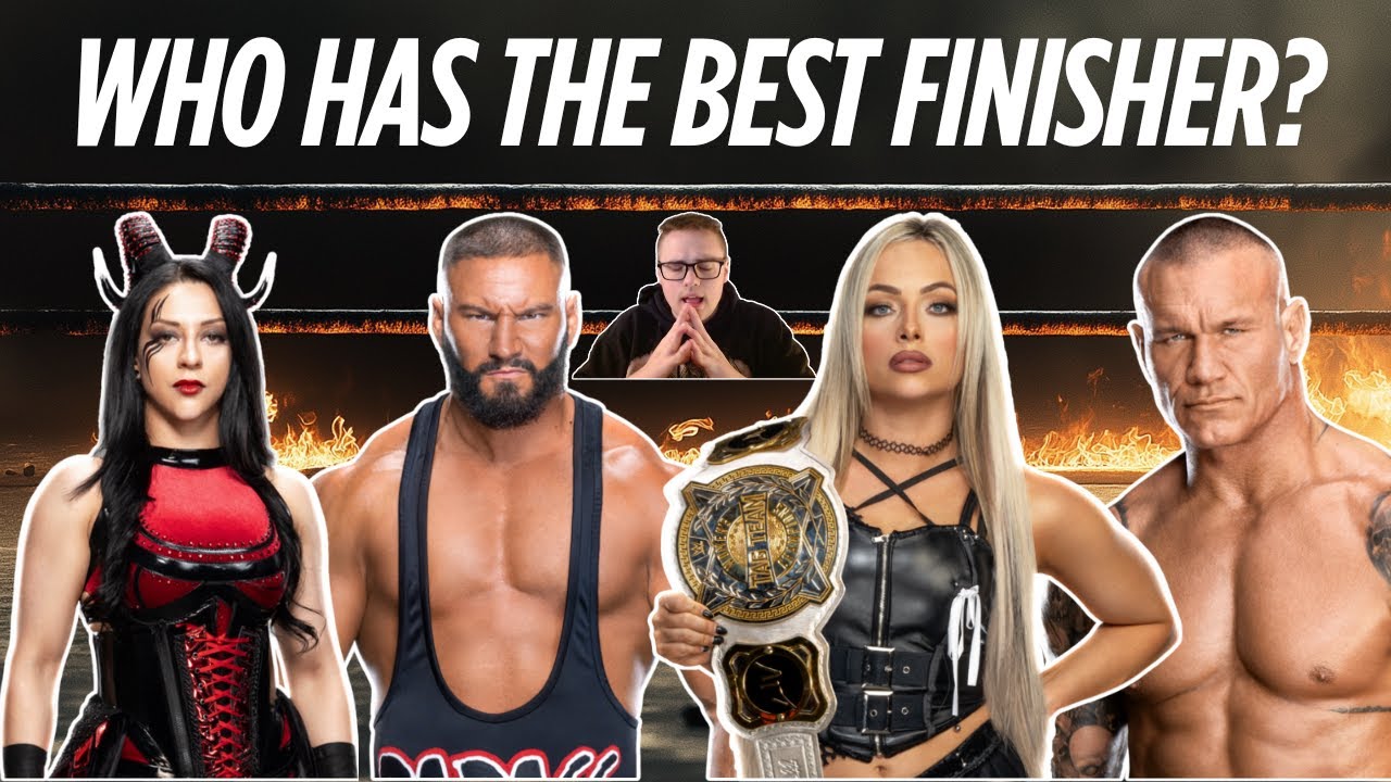 My Top 10 Favorite WWE Finishers Today... - YouTube