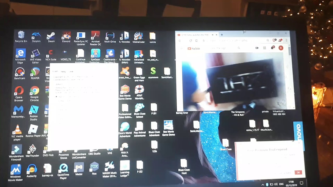 Sonic Scream Of The THX Logo Has BSOD - YouTube