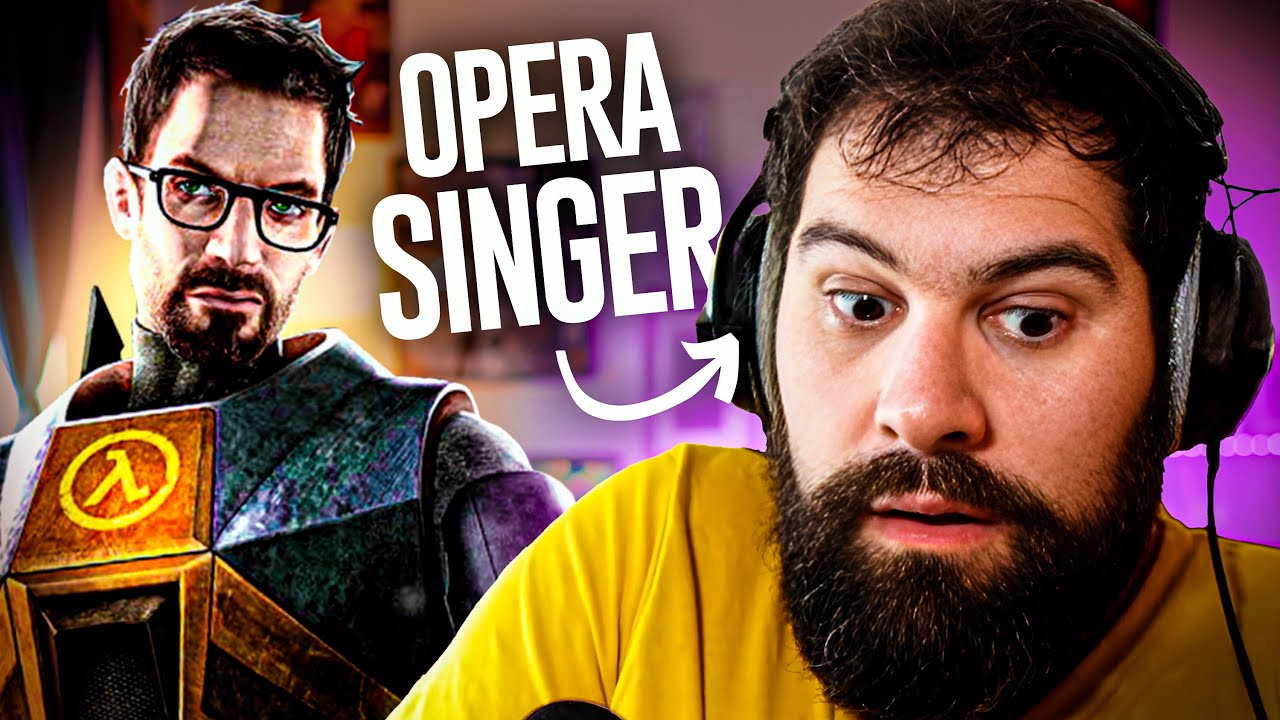 Opera Singer Reacts to Black Mesa Xen (Alien) || Half-Life - YouTube