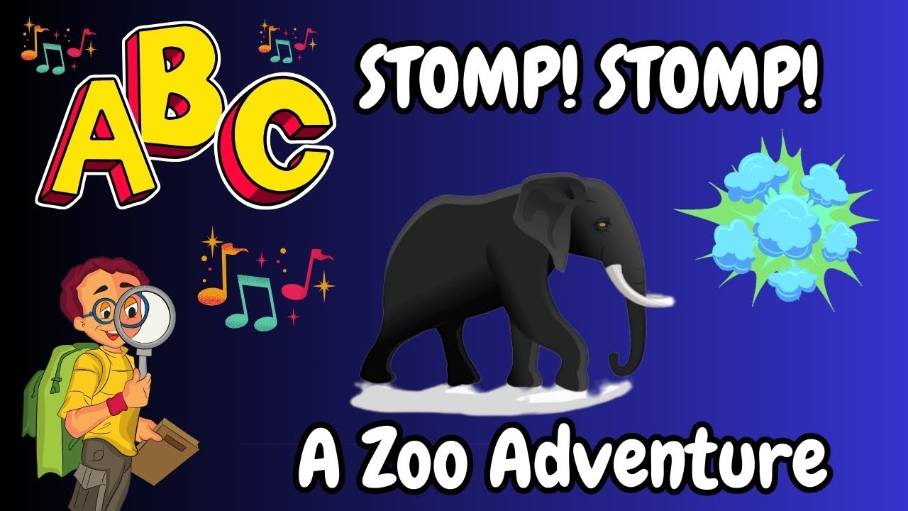 Stomp! Stomp! Discovering Elephants: An Educational Zoo Adventure # ...