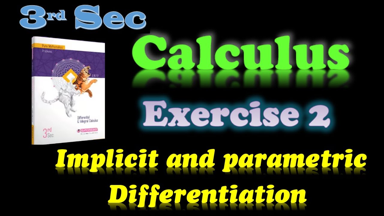 Exercise 2 Calculus - YouTube