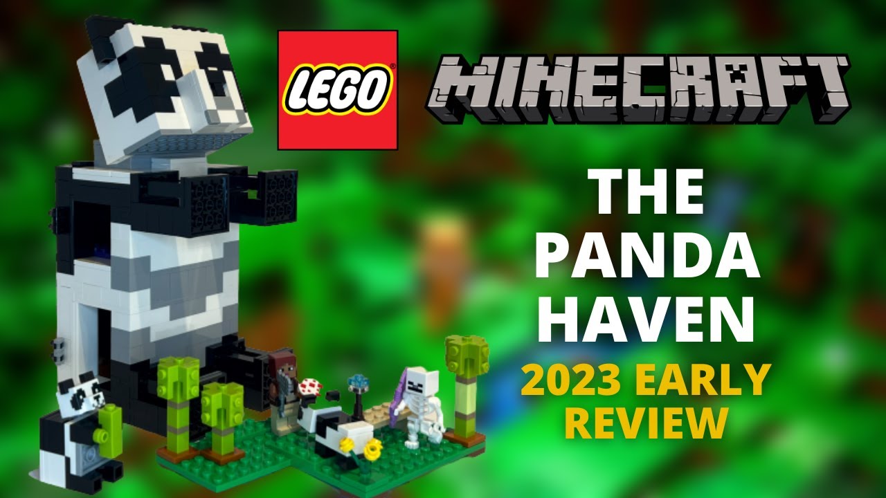 2023 The Panda Haven: EARLY LEGO Minecraft Review! - YouTube