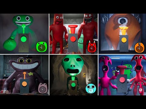 Garten of Banban 1 - 5 6 - Character Remote Controls Comparison