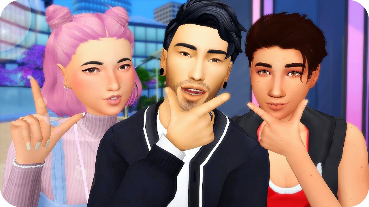 MIKO, AKIRA & DARLING | Sims 4 Townie Makeover - YouTube