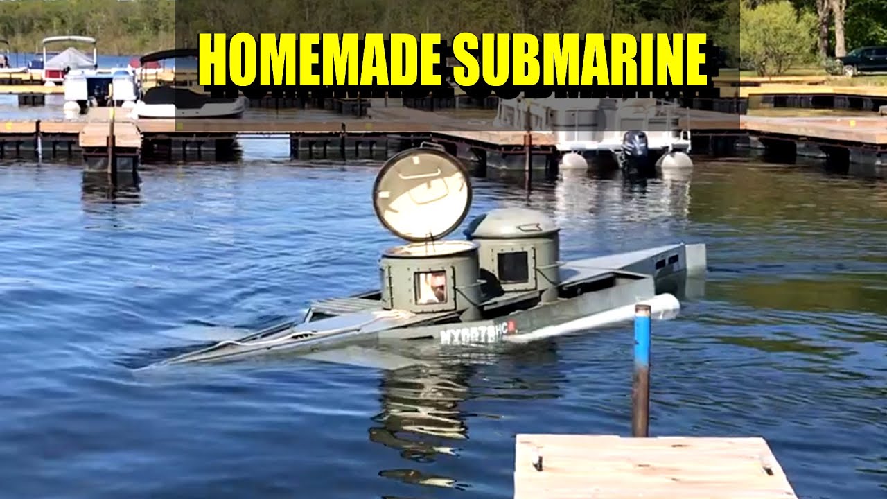Homemade Submarine Dive Trial - Throwback! - YouTube