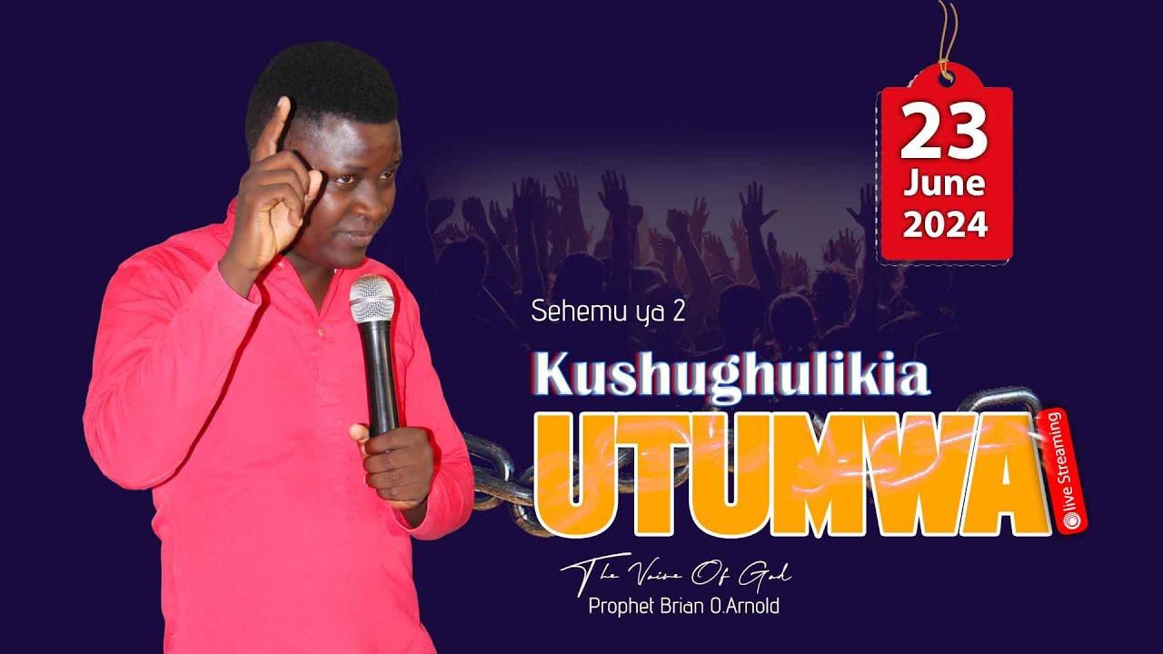 UJUMBE : KUSHUGHULIKIA UTUMWA SEHEMU YA PILI. [ LIVE FROM MWANZA ...