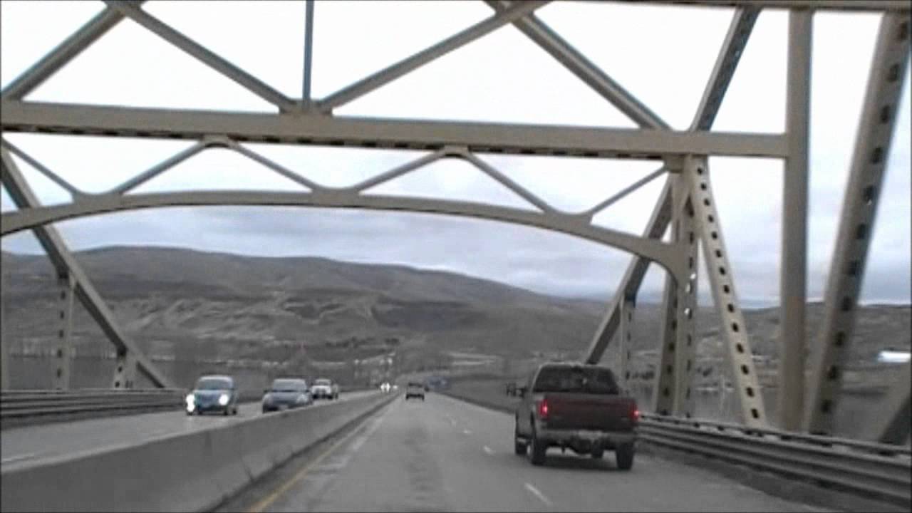 Vantage Bridge I-90 (Drive Across) Westbound - YouTube